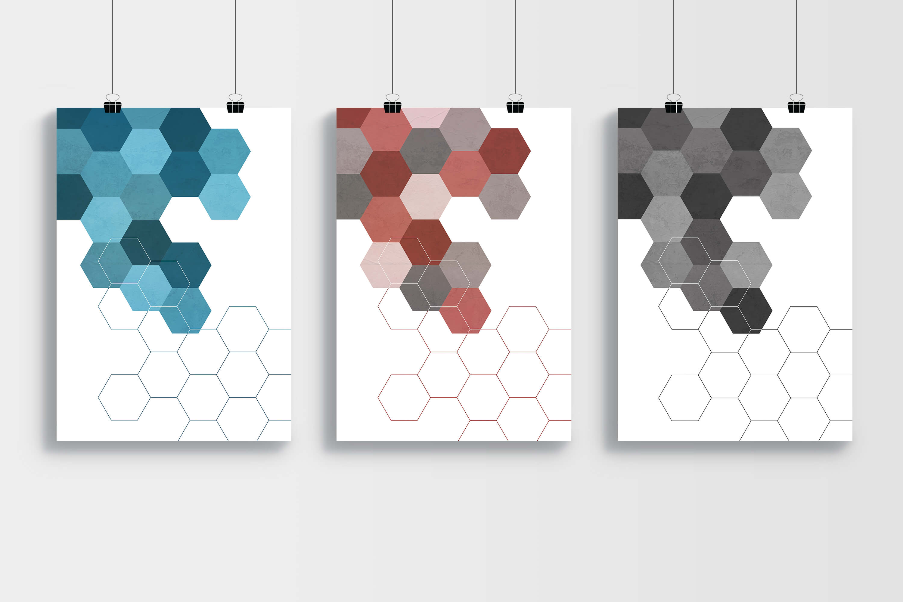Hexagon - Geometrische Poster en Print - MDRN HOME