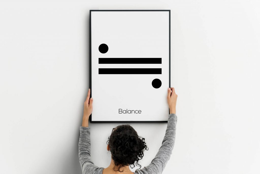 Minimalistische Scandinavische poster - Balance - MDRN HOME - Koop ...